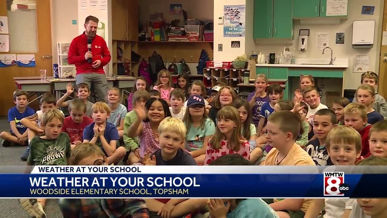 Weather At Your School: Woodside Elementary School - YouTube
