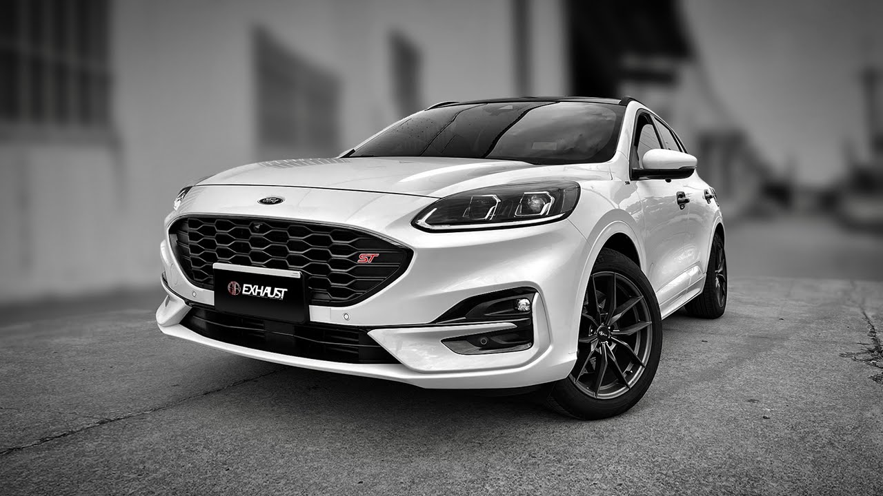 MS-R改裝系列 "專利閥門中尾" FORD KUGA ST-LINE 2.0T AWD - YouTube