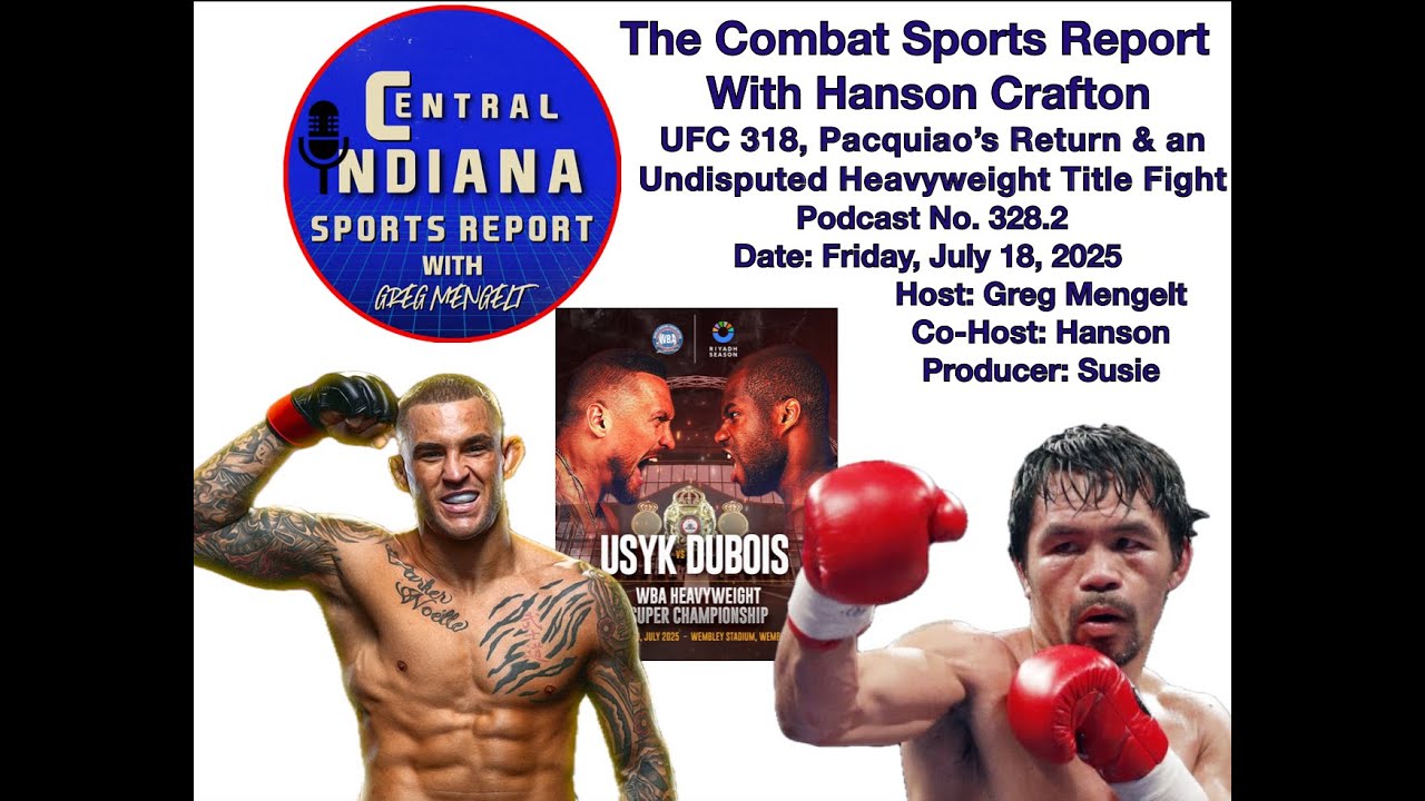 The Combat Sports Report with Hanson Crafton: UFC 318, Pacquiao's ...