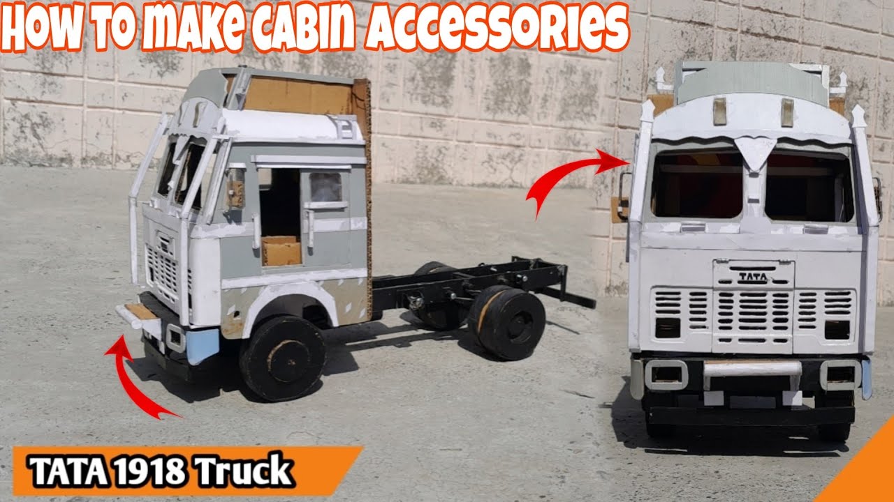 (Part-9)How to make truck accessories ||How to make truck at home - YouTube