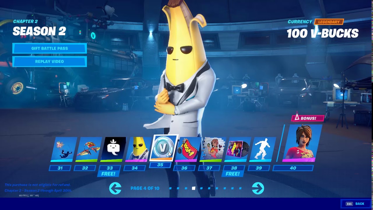 Fortnite Season 12 Full Battle pass overview !!! - YouTube