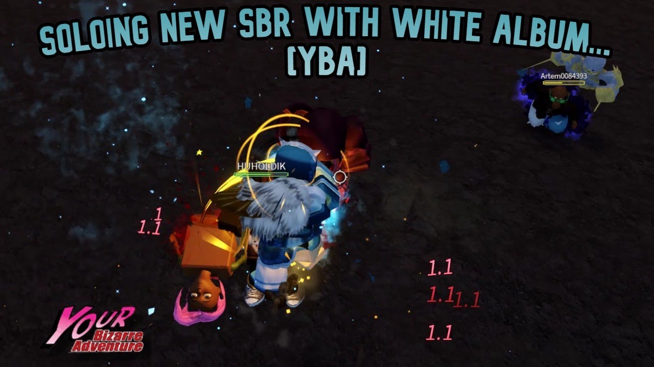 [YBA] Soloing NEW SBR REWORK with WHITE ALBUM... - YouTube