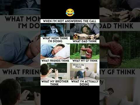 When You Don’t Answer Calls 😂📱 | What Everyone Thinks vs Reality