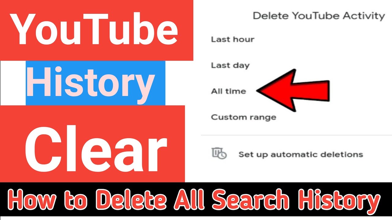 How to Delete All Search History|| YouTube history delete 2023 | YouTube History delete kaise ...