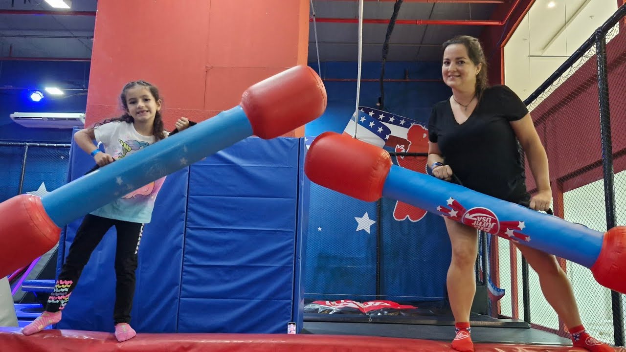 Vlog no BIG JUMP USA - Shopping Via Brasil - YouTube