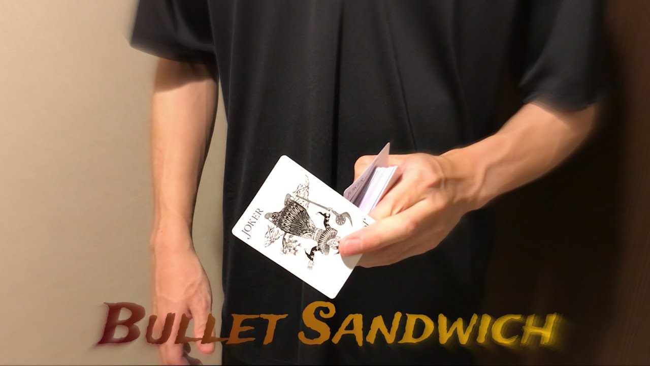 【解説】Bullet Sandwich tutorial フラリッシュ×サンドイッチ - YouTube