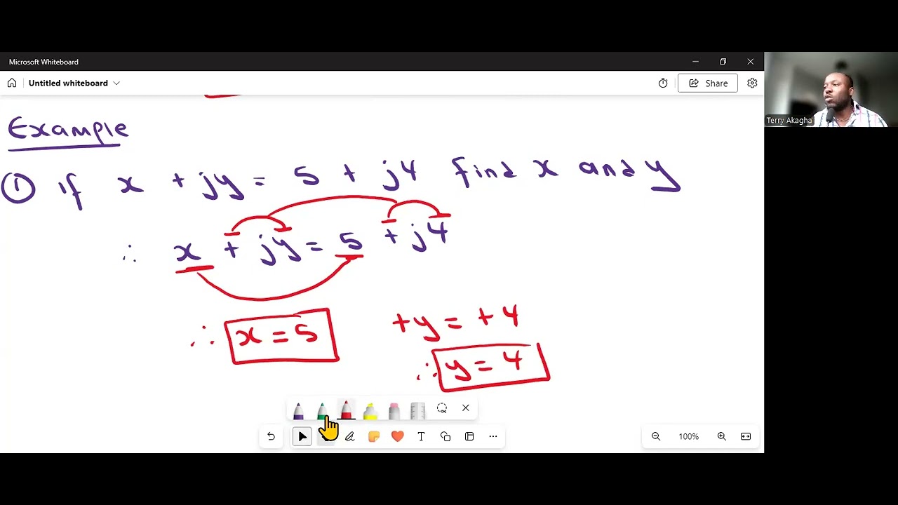 11 of 12 - Equal complex numbers - YouTube