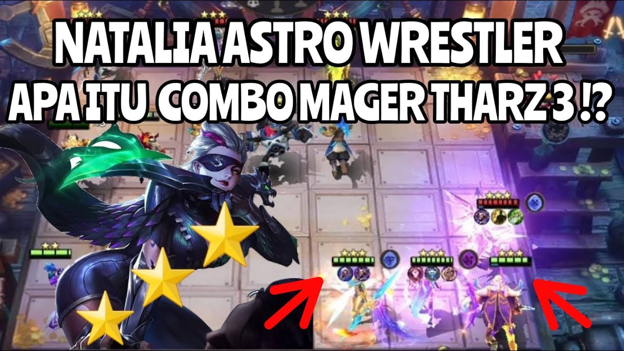 HYPER NATALIA ASTRO WRESTLER BINTANG 3 ! APA ITU COMBO MAGER THARZ 3 ...