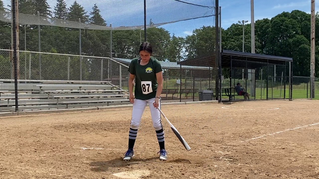 MacKenzie Camus Hitting 6-23-2020 - YouTube