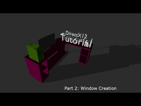Beginner tutorial: Your first DirectX 12 application in C++ (Part 2: Window Creation) - YouTube
