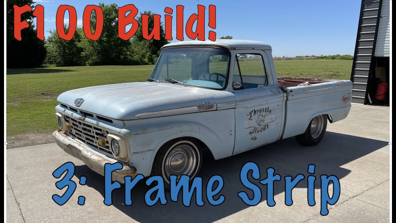 HD '64 F100 Project! Part 3: Parts stacking up & frame stripping down ...