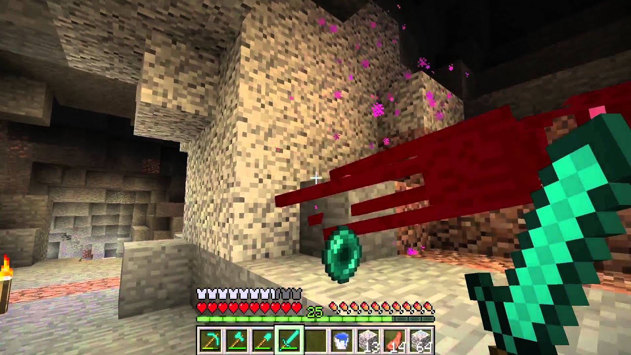 How to make endermen not teleport - Minecraft - YouTube