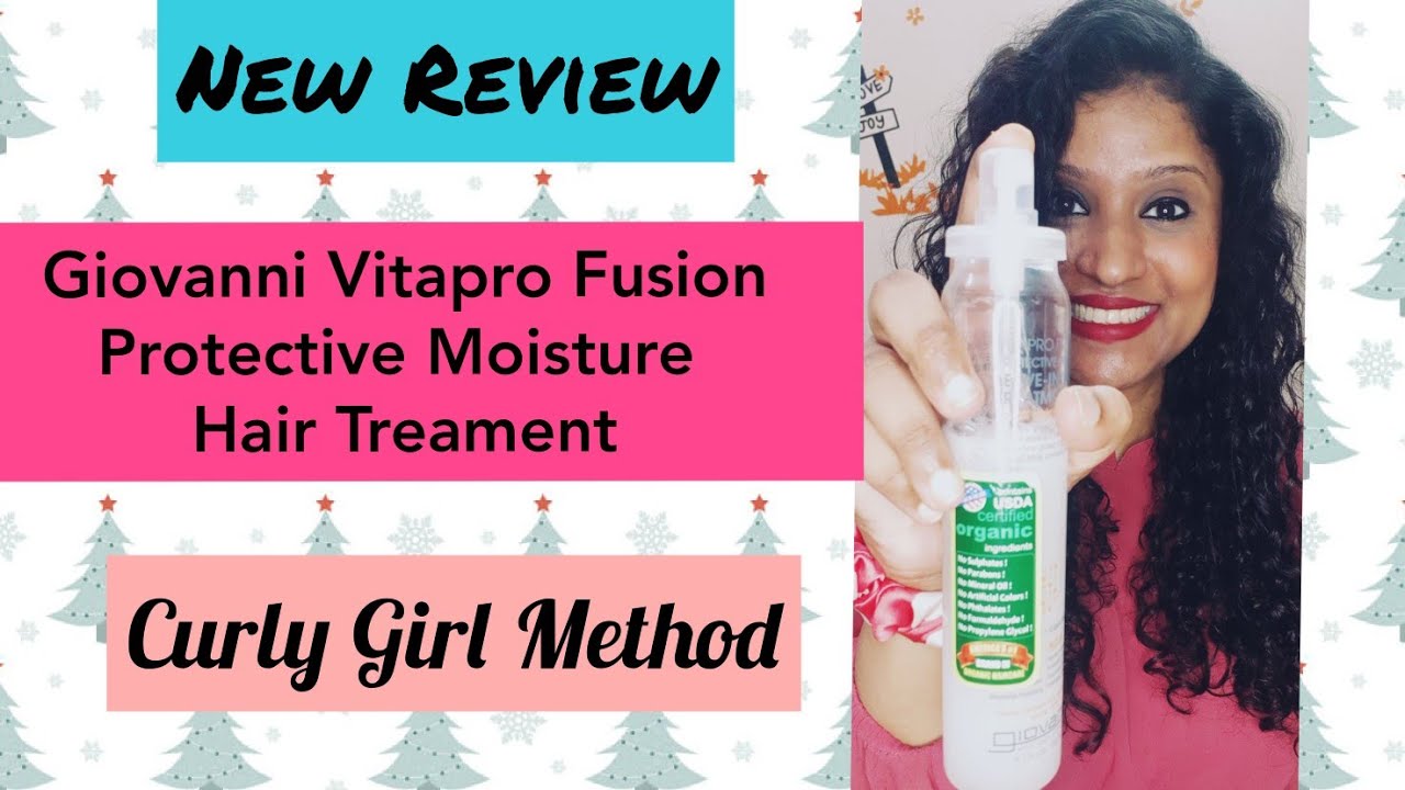 Giovanni Vitapro Fusion Leave-In Hair Treatment Review | Curly Girl ...