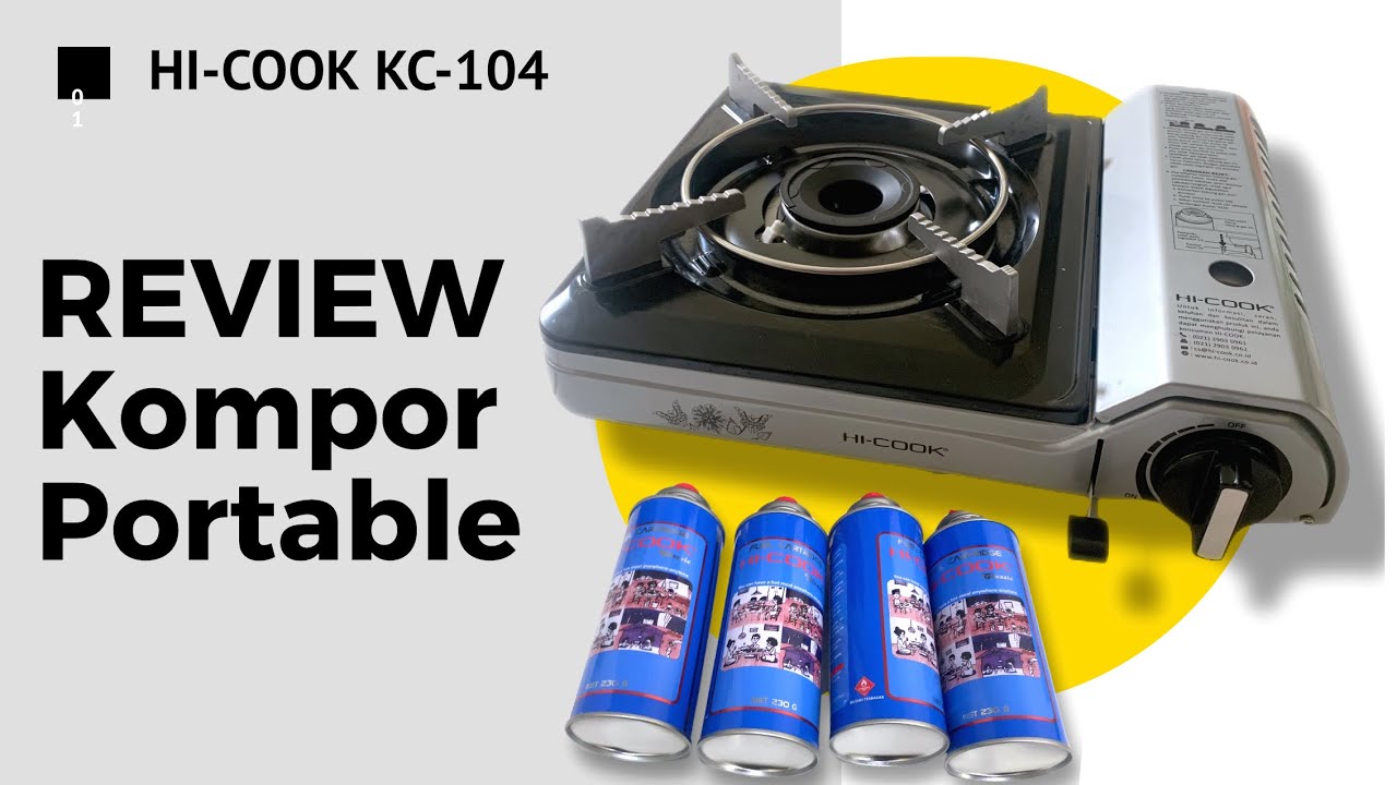 Review Kompor Portable Hi-Cook KC 104 - YouTube