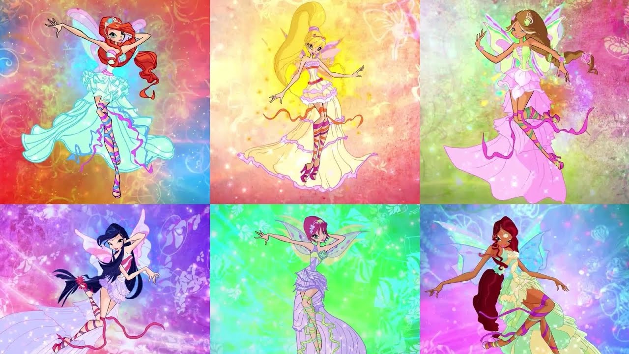 Winx Harmonix Transformation - YouTube