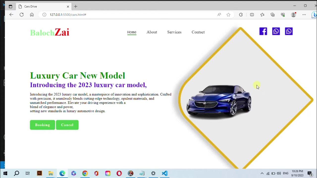 how to make a website in html css and javascript | website kaise banaye - YouTube
