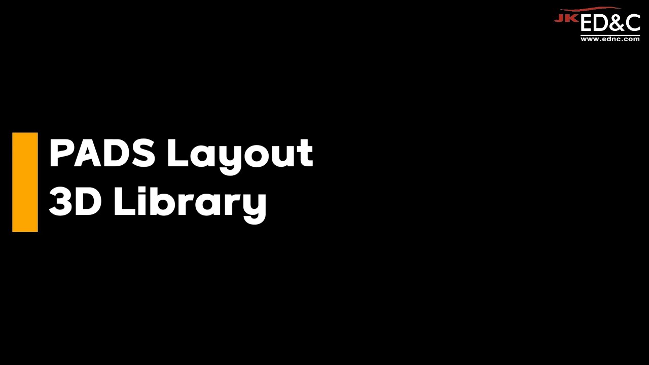 PADS 3D 기능 - 3D Library - YouTube