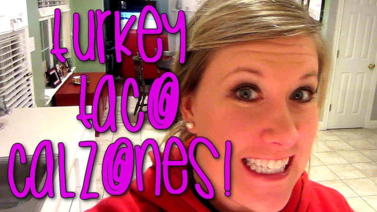 TURKEY TACO CALZONE RECIPE - Cooking with Katiepie - YouTube