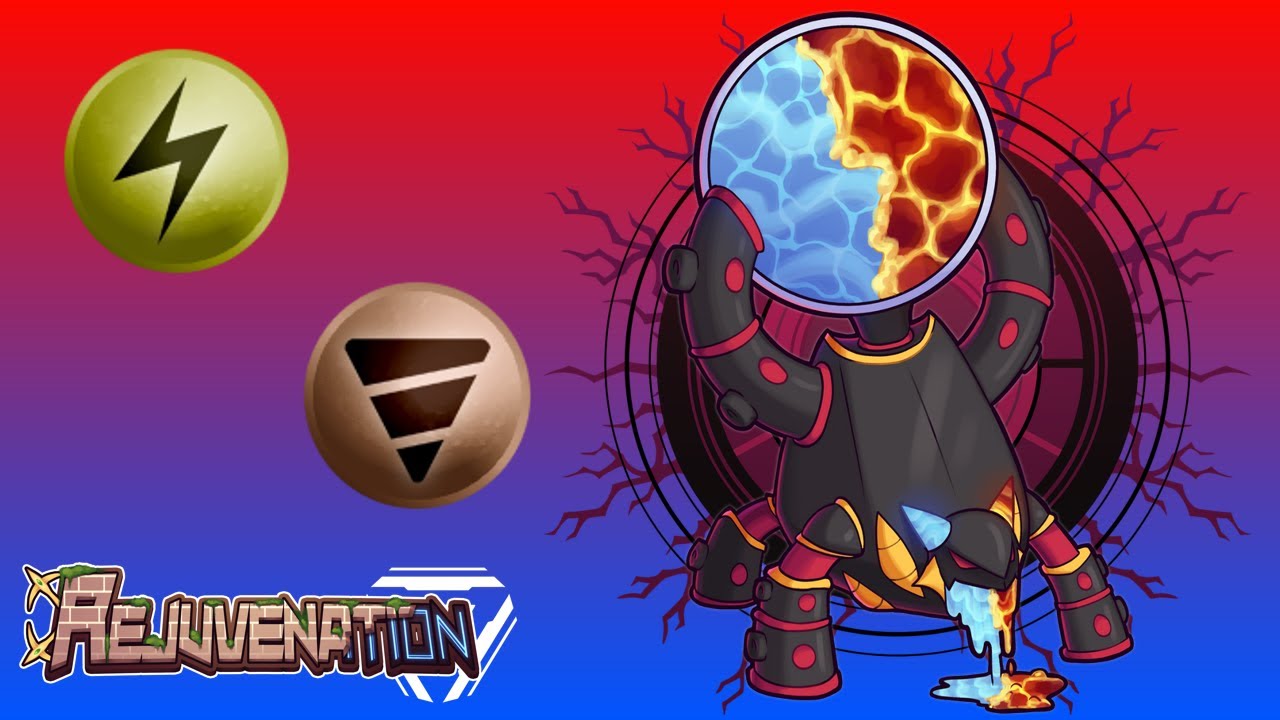 Pokémon Rejuvenation - Rift Volcanion (Electric/Ground Dual Type) - YouTube
