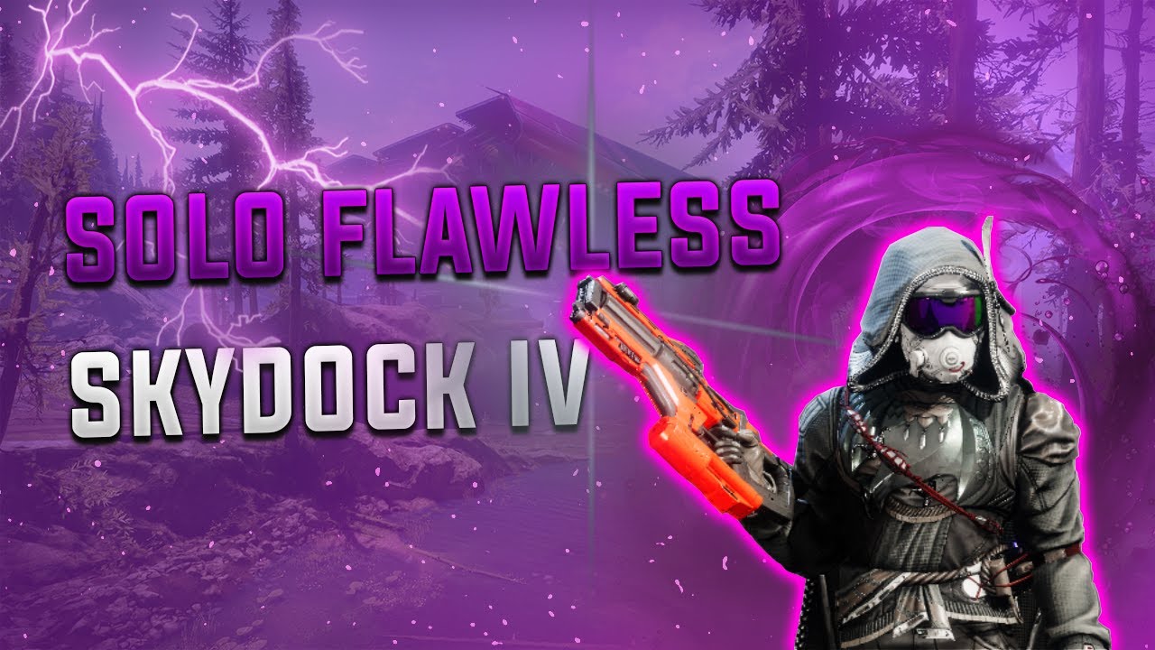 Solo Flawless Master Skydock IV Lost Sector - Destiny 2 - YouTube