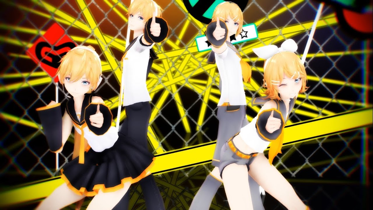 【MMD x Project SEKAI】BRING IT ON / 劣等上等 【Len • Lenka • Rin • Rinto ...