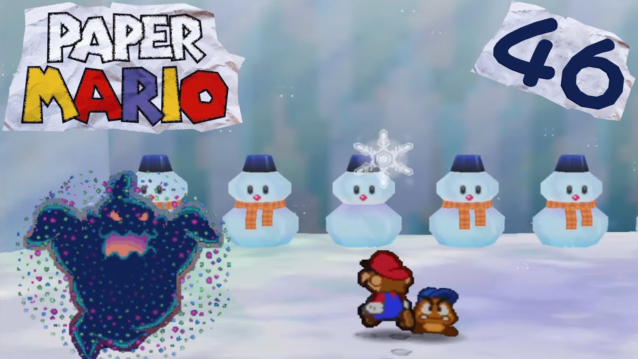 Das Geheimnis der Schneemänner beim Sternental - Paper Mario #46 - YouTube