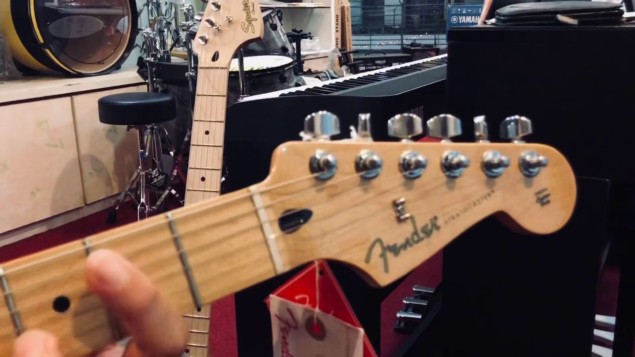 Fender Player Series Strat - YouTube