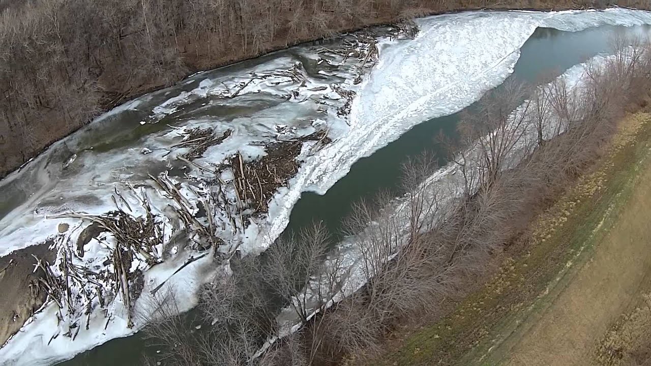 Sangamon River Obstruction - Illinois - YouTube