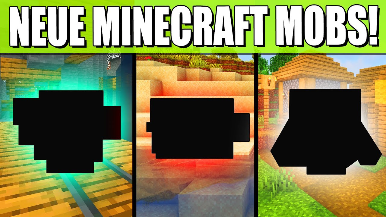 3 NEUE MOBS für Minecraft 1.20! Offizielles Mobvoting 2022 - YouTube