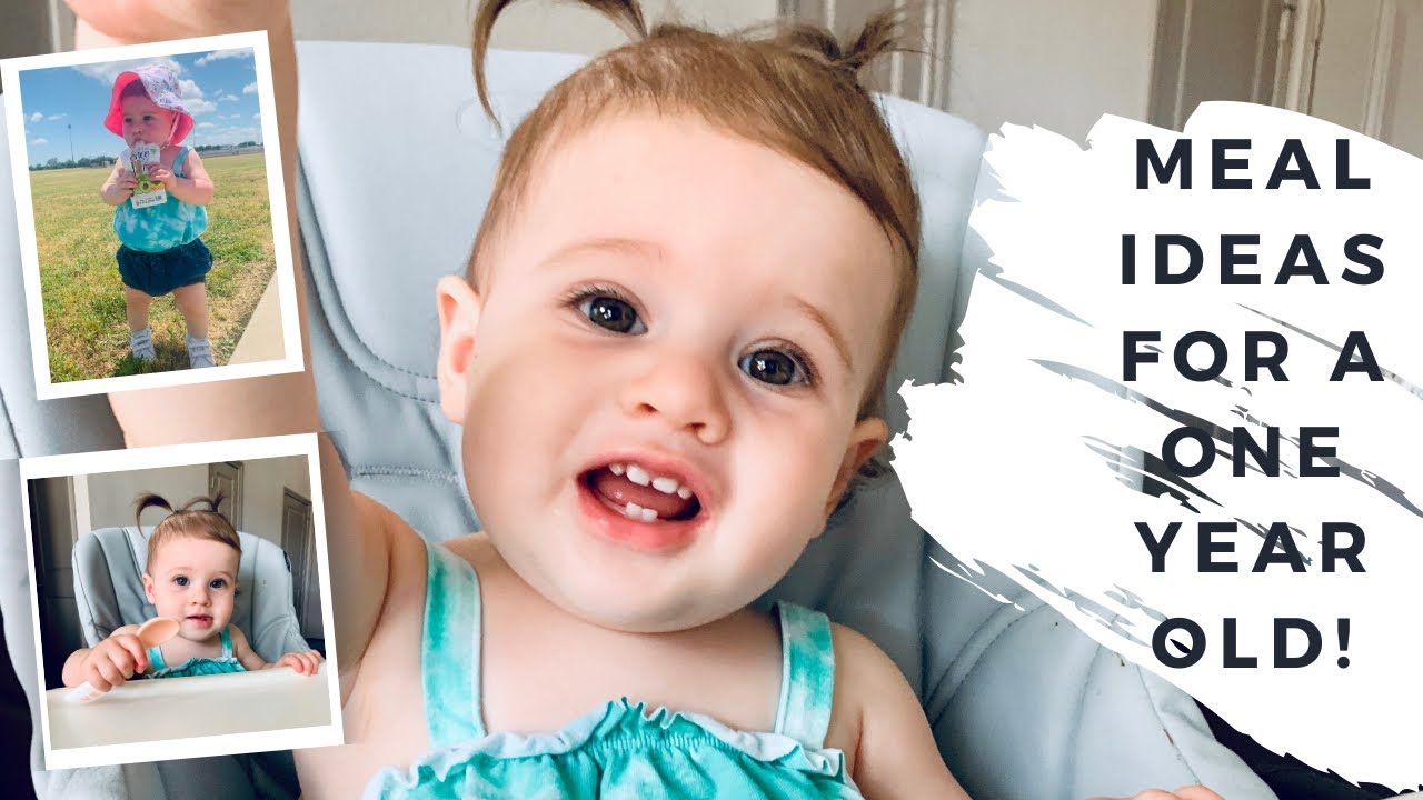 WHAT MY BABY EATS IN A DAY | SIMPLE MEAL IDEAS FOR A 1 YEAR OLD! - YouTube