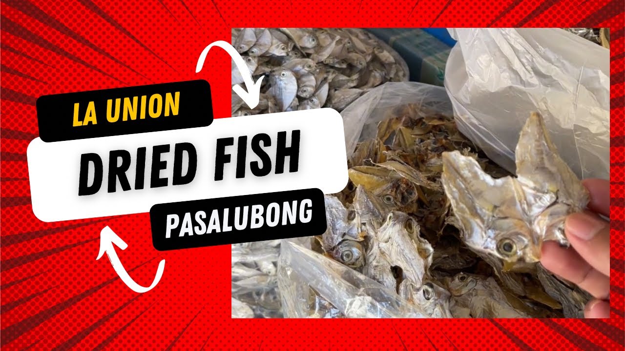 DRIED FISH PASALUBONG SA LA UNION? San pwede bumili! - YouTube