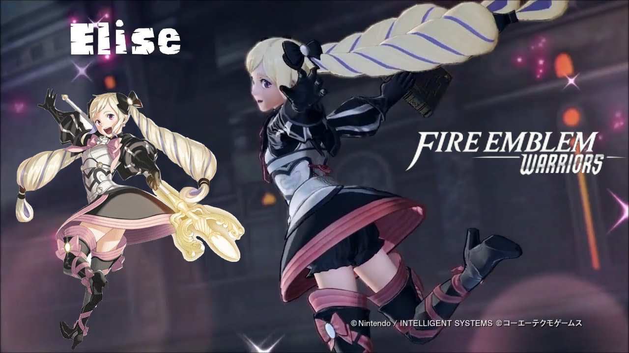 Fire Emblem Warriors : trailer Elise [Fire Emblem Fates] - YouTube