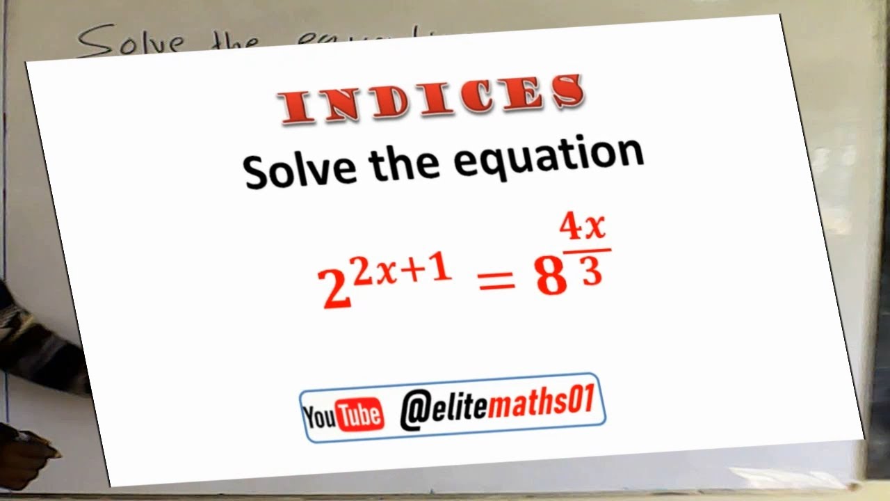 Indice And Logarithms Solving For Unknown Exponent YouTube indice-and-logarithms-solving-for-unknown-exponent-youtube