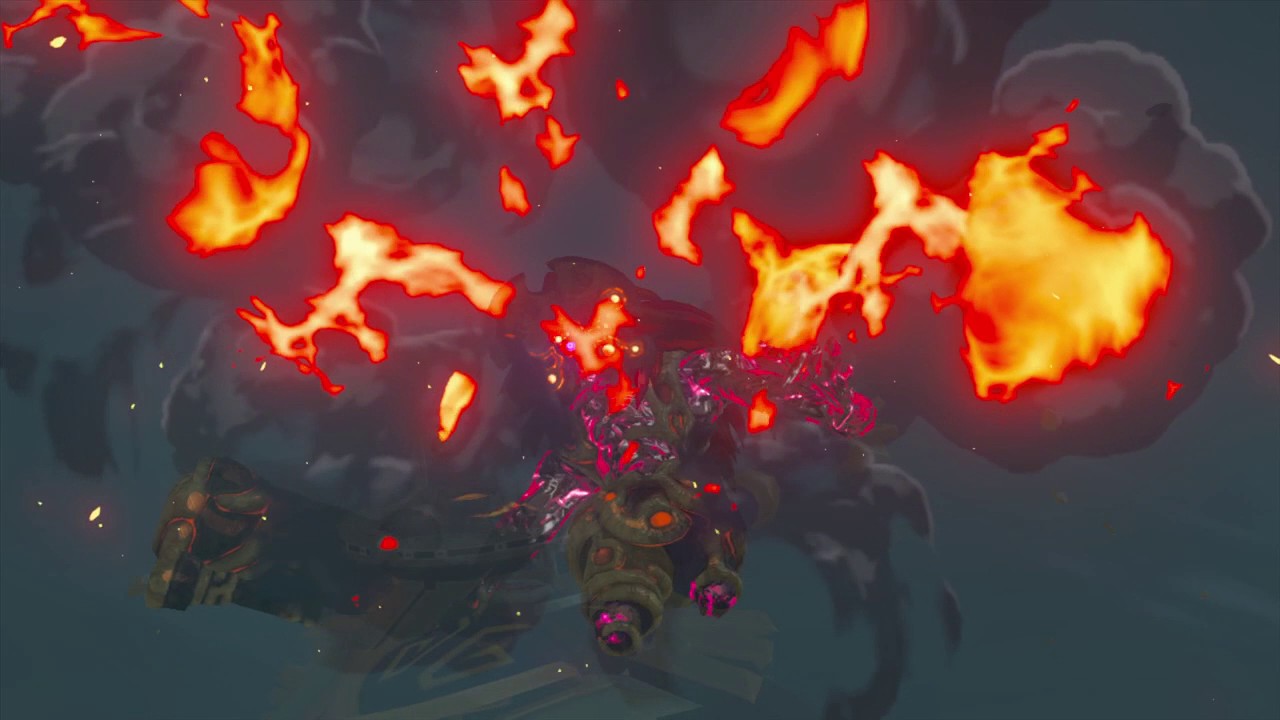 Legend of Zelda: Breath of the Wild - FULL BOSS FIGHT - Windblight ...