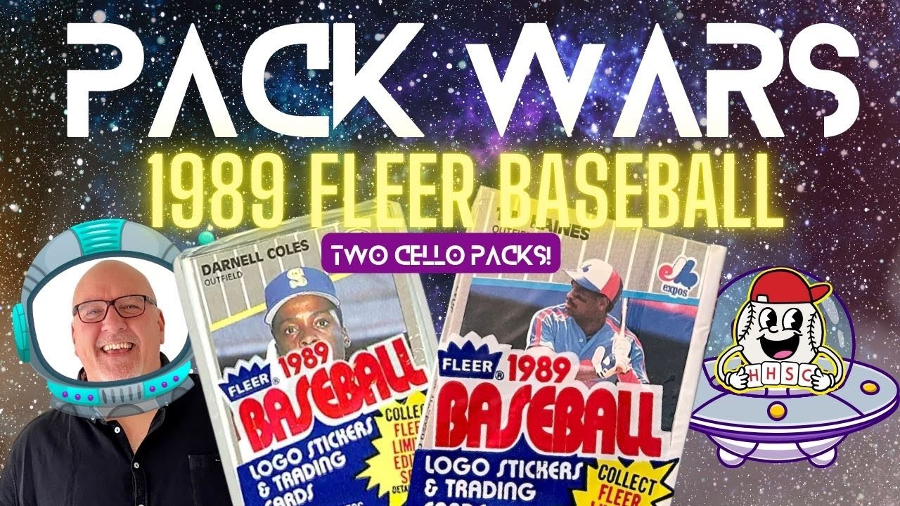 Pack Wars! 1989 Fleer Baseball Cello Packs! Thanks, @patrickimhoff9961 ...