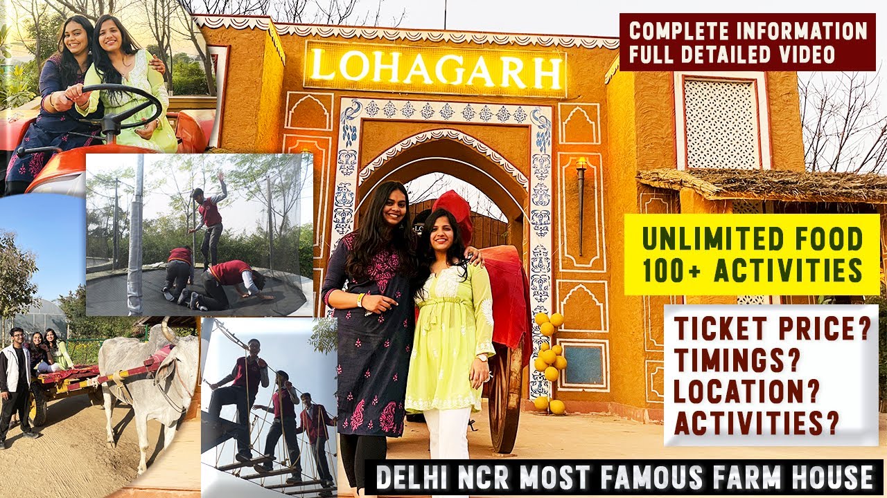 Lohagarh Farm Ticket, Location | Best Picnic Spot in Delhi NCR | Pool ...