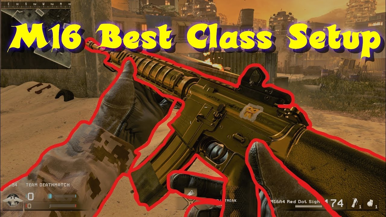 M16 Best Class Setup- Modern Warfare Remastered Gameplay!! - YouTube