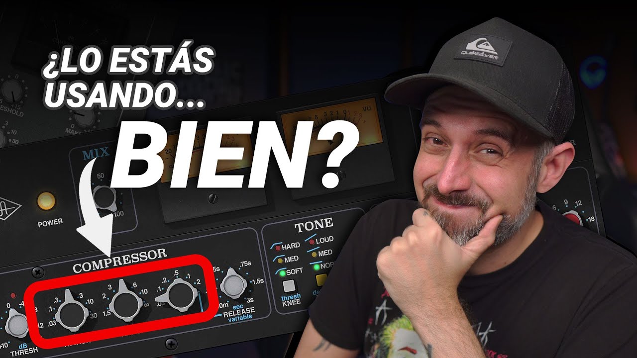 Entiende la Compresión en una Mezcla de una manera MÁS sencilla 🎚️ ...