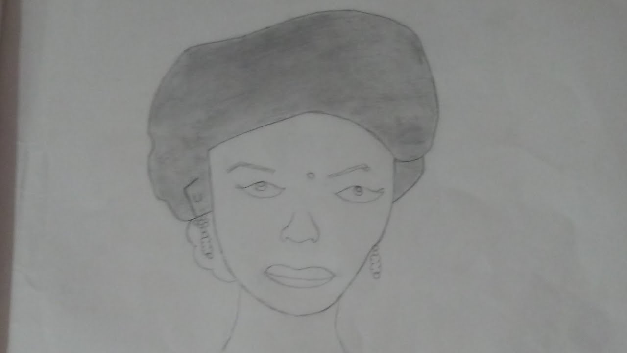 How to draw a Chennai girl| Drawing Theater - YouTube