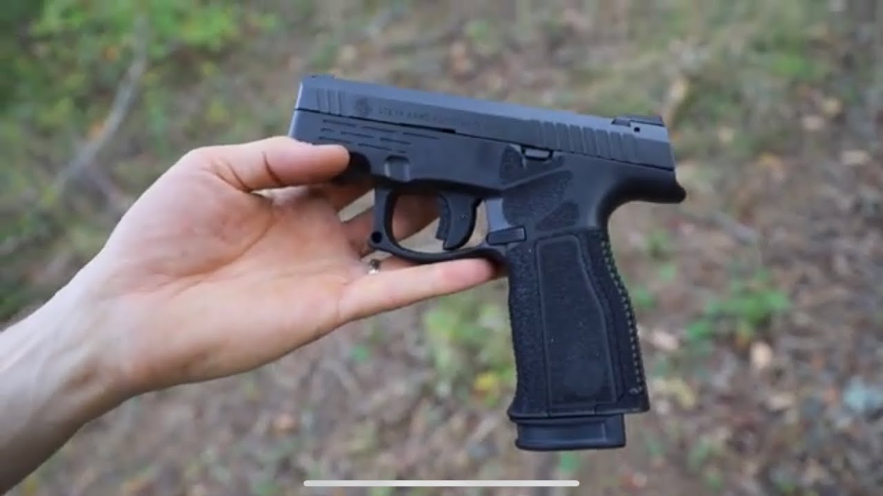 Steyr C9 A2 Modular Frame - COMPACT Pistol First Shots - YouTube
