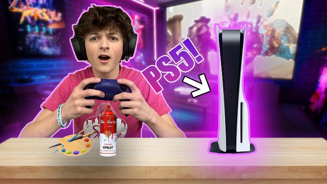 I Customized A Playstation 5! - YouTube