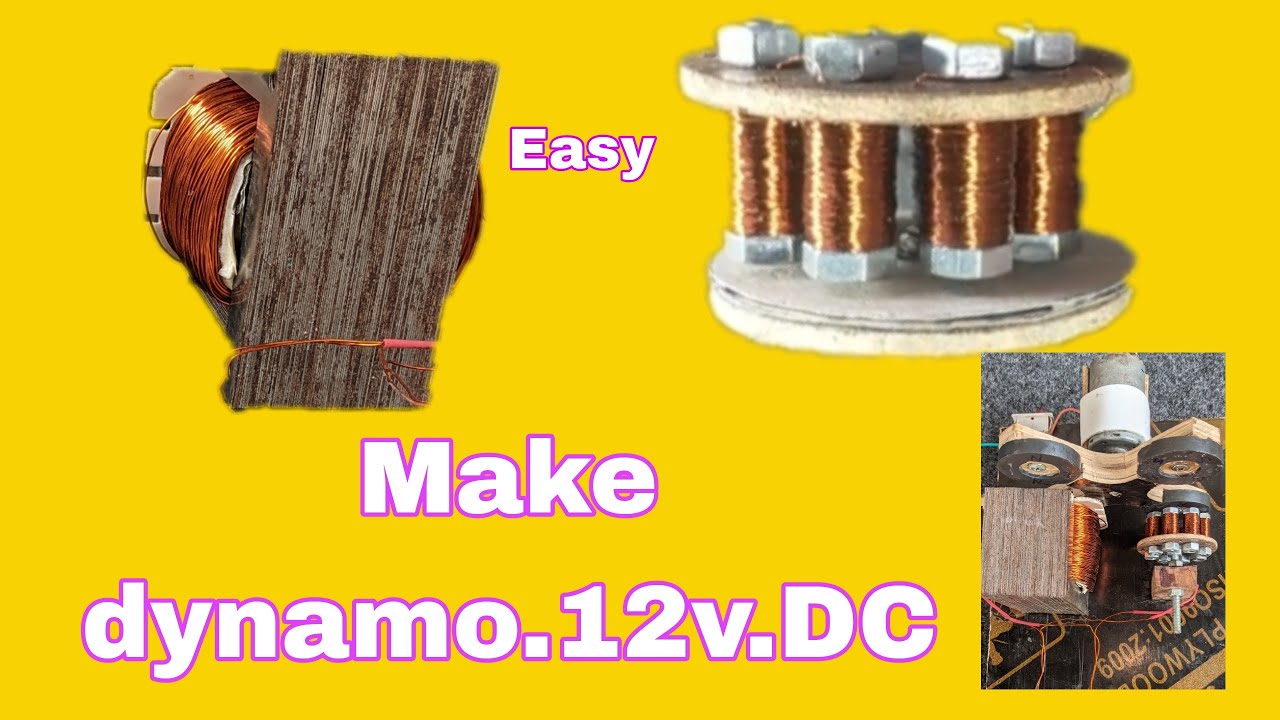 How to make a electric piece/ DC 12v - YouTube