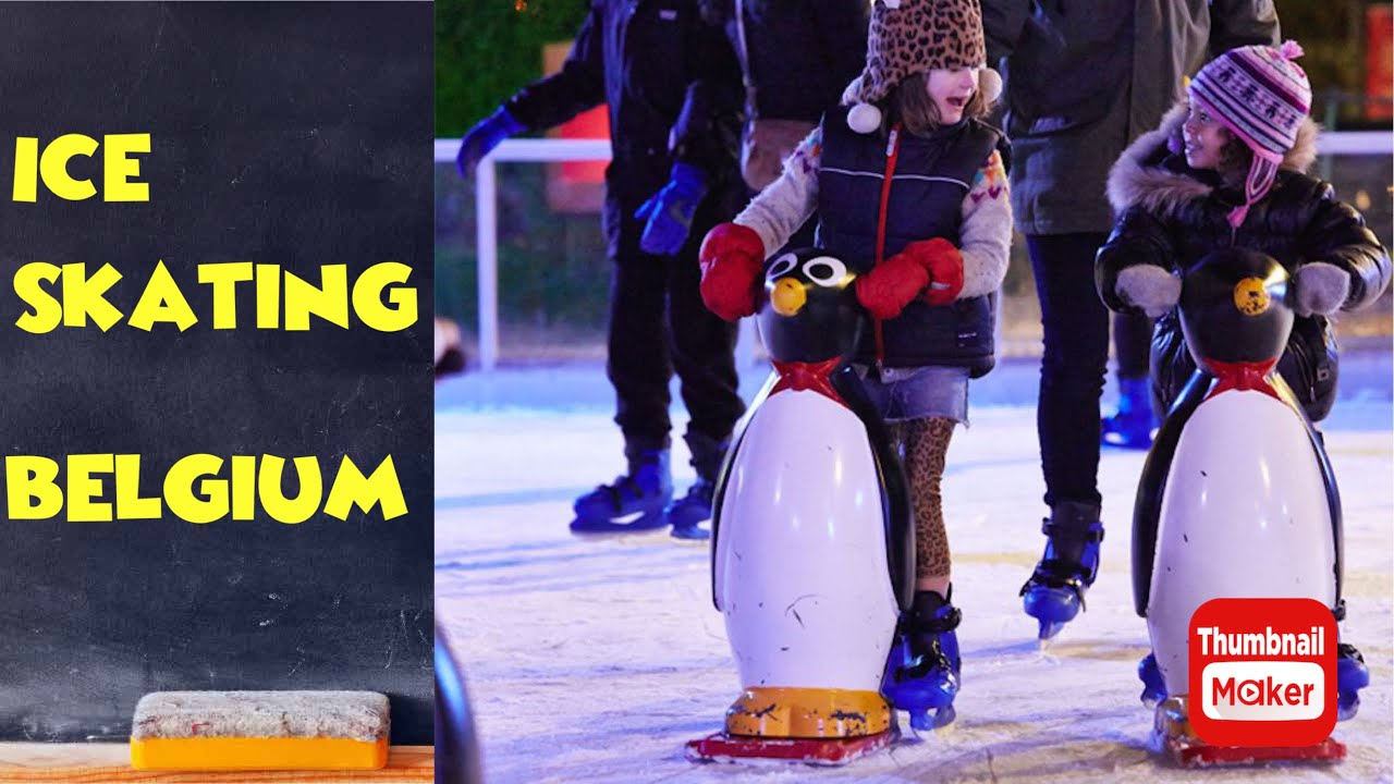 Ice skating, Antwerpen Belgium 2022 - YouTube