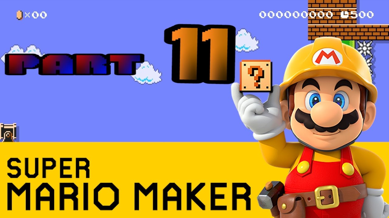 PICK UP THE SPRING BENTROOOO!!!!! - Mario Maker part 11 - YouTube