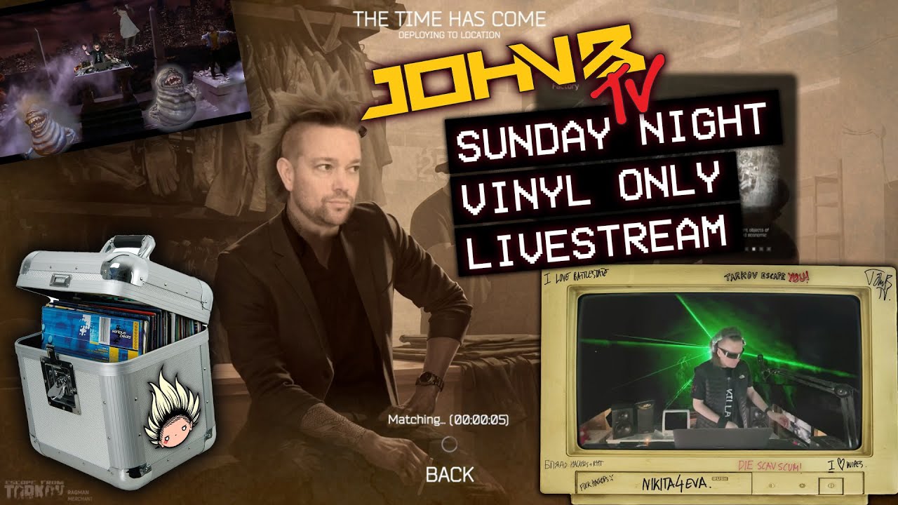 John B Vinyl D&B Classics DJ Set | Weekly Twitch Stream | DRUM & BASS ...