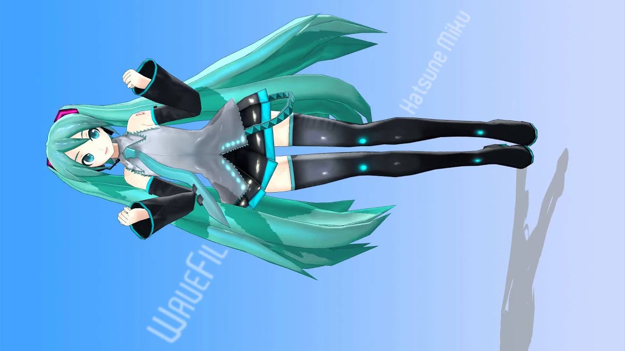 【MMD】WAVEFILE【DIVAっぽいど】 - YouTube