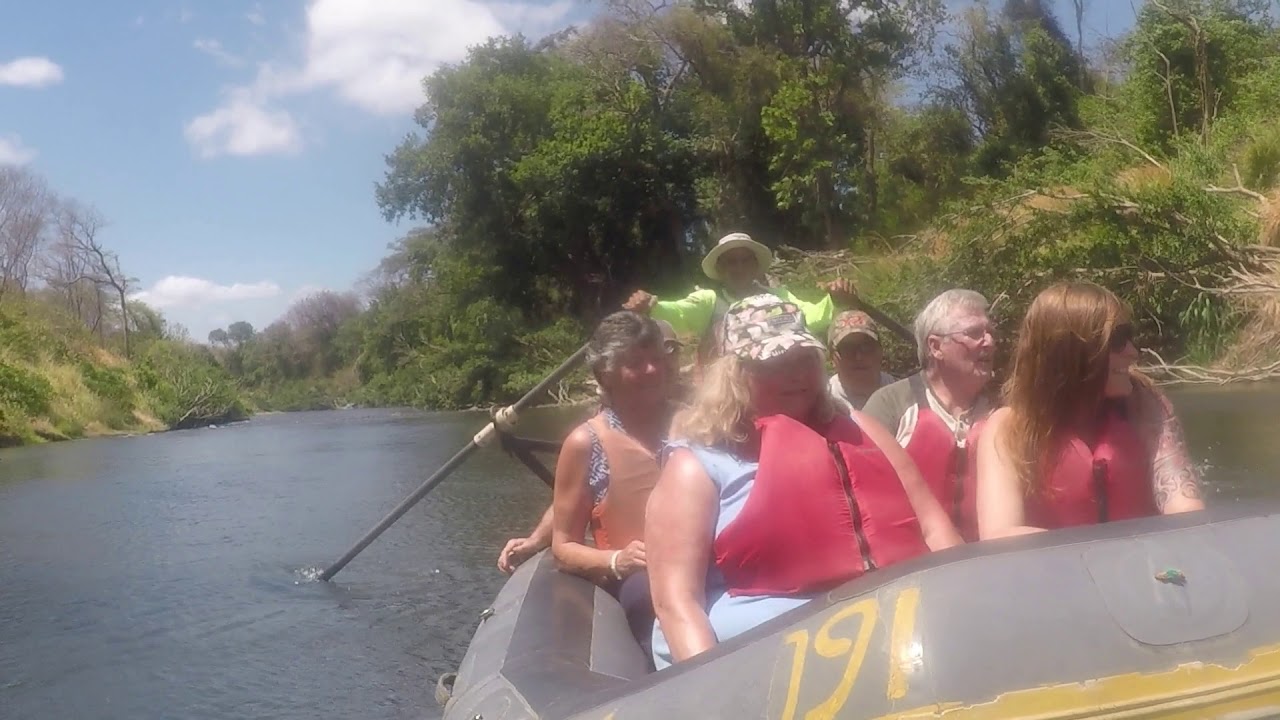 Costa Rica River Raft Tour Part 1 - YouTube