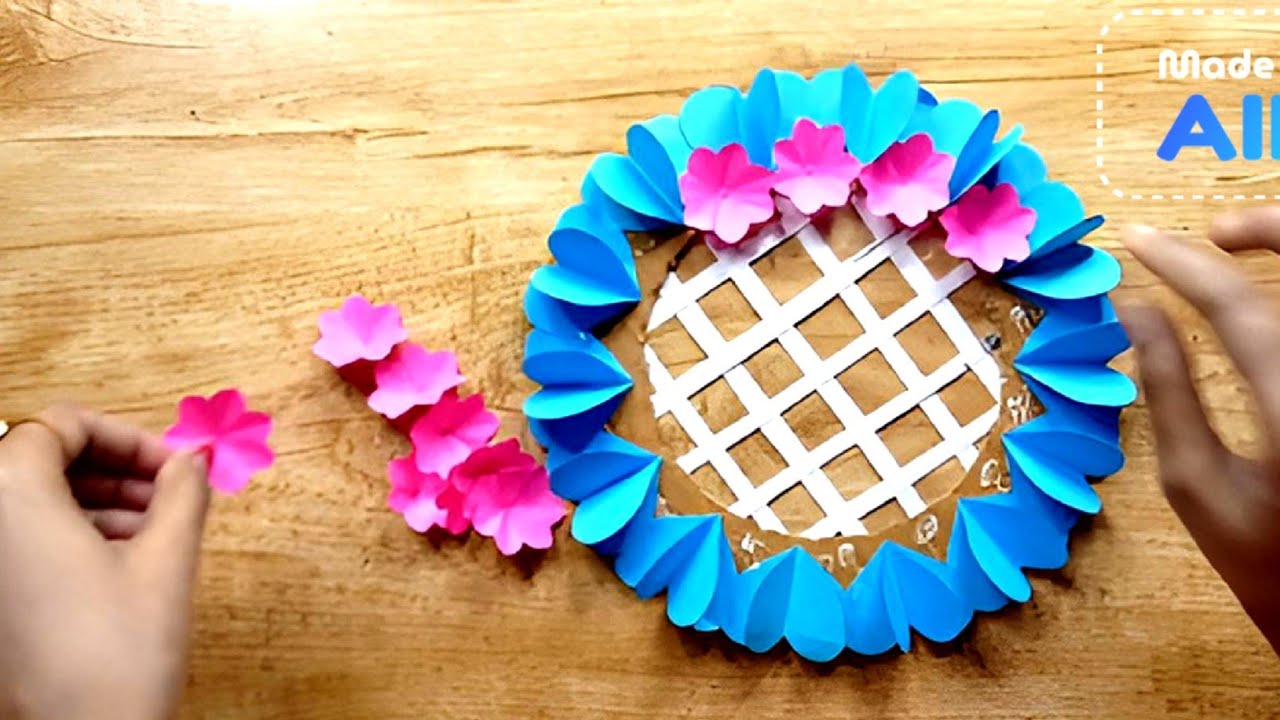 School Project Wall Hanging || Handmade Wall Hanging || Home Decoration ...