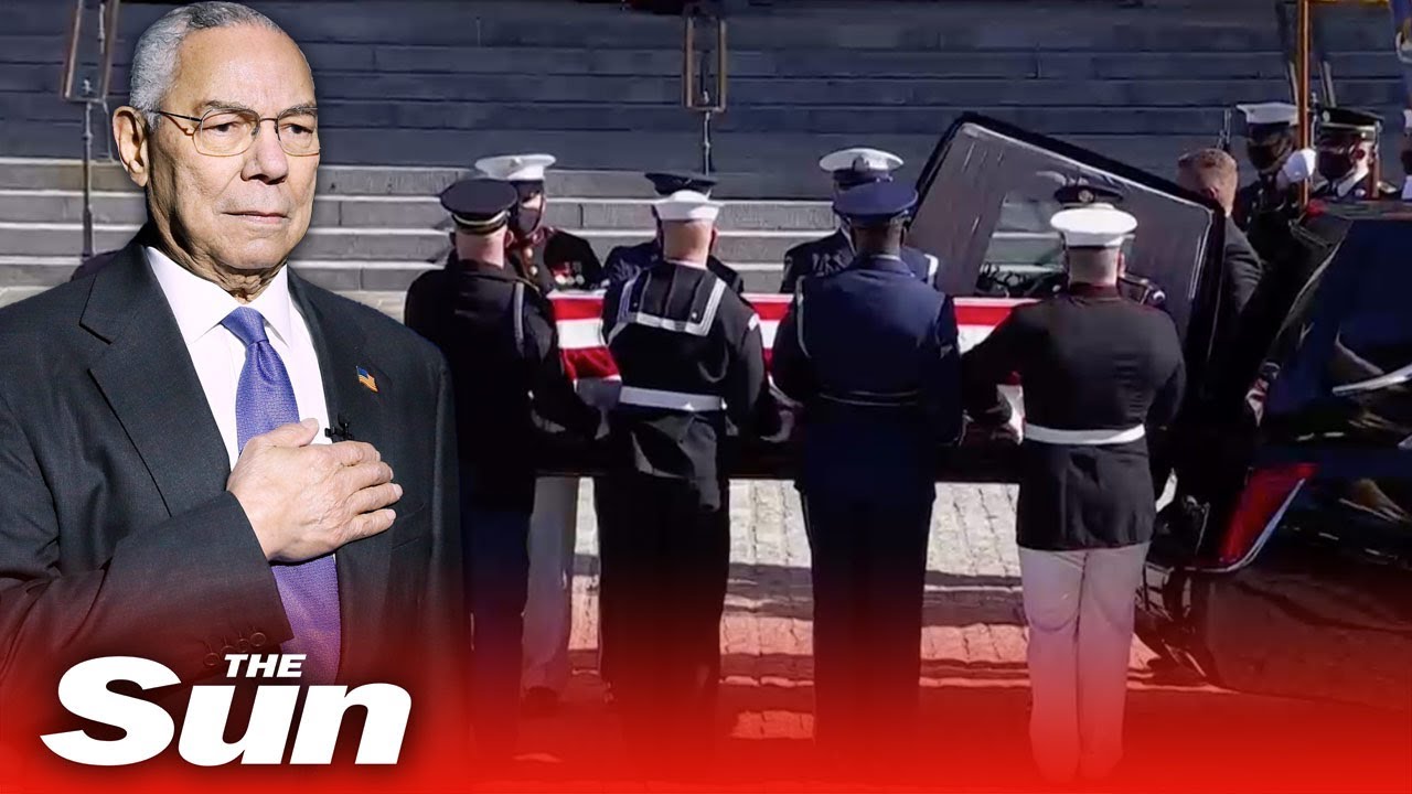 LIVE - General Colin Powell memorial funeral service - YouTube