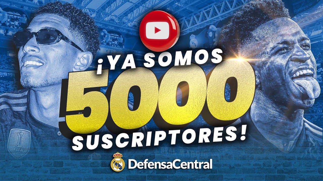 😍 MUCHAS GRACIAS 😍 YA SOMOS 5.000 SUSCRIPTORES EN YOUTUBE 🔥 - YouTube
